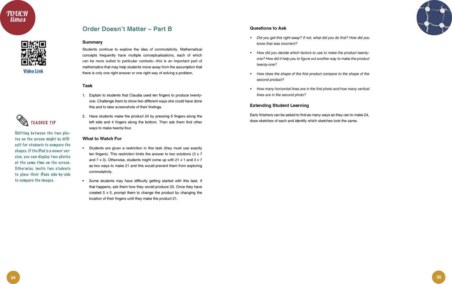 z-Order Doesn’t Matter – Part B – TouchTimes